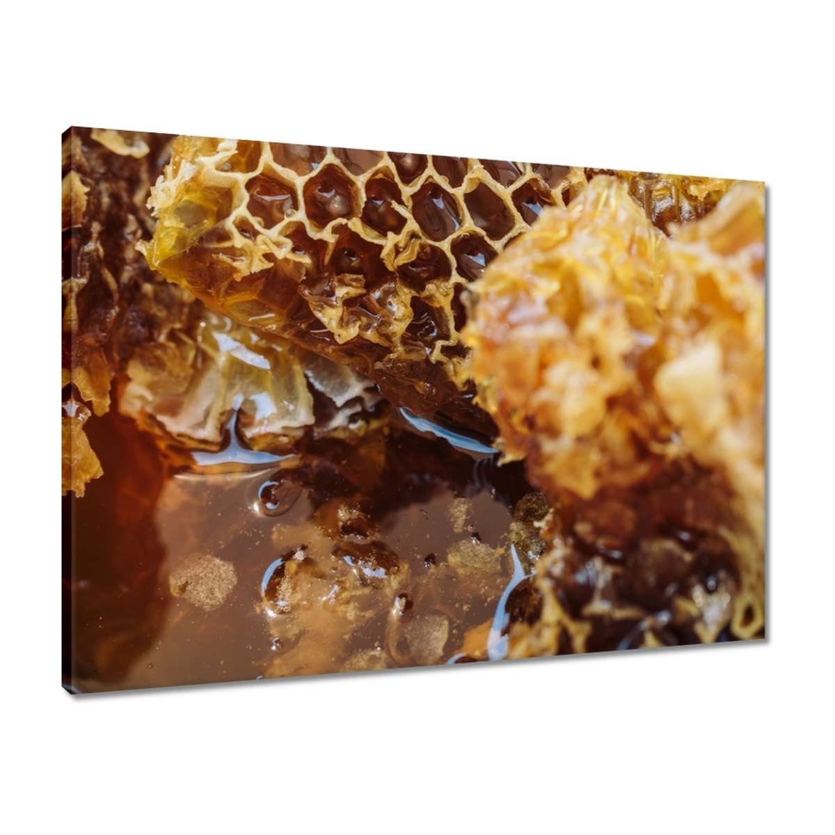 Obraz 70x50 Żółty plaster miodu - ZeSmakiem | Sklep EMPIK.COM