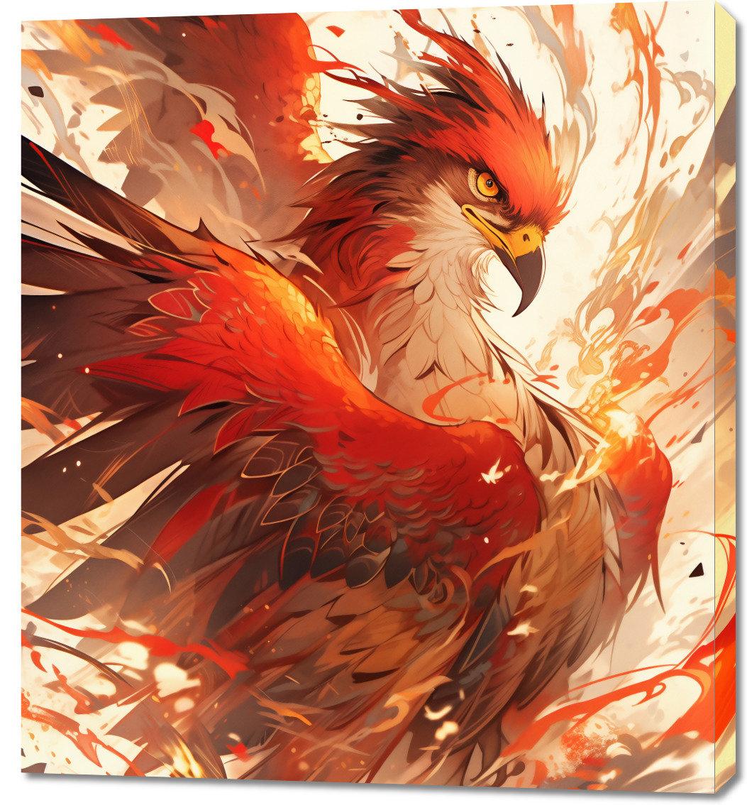 Obraz 90x100cm Feniks: Odrodzenie - Zakito Posters | Sklep EMPIK.COM