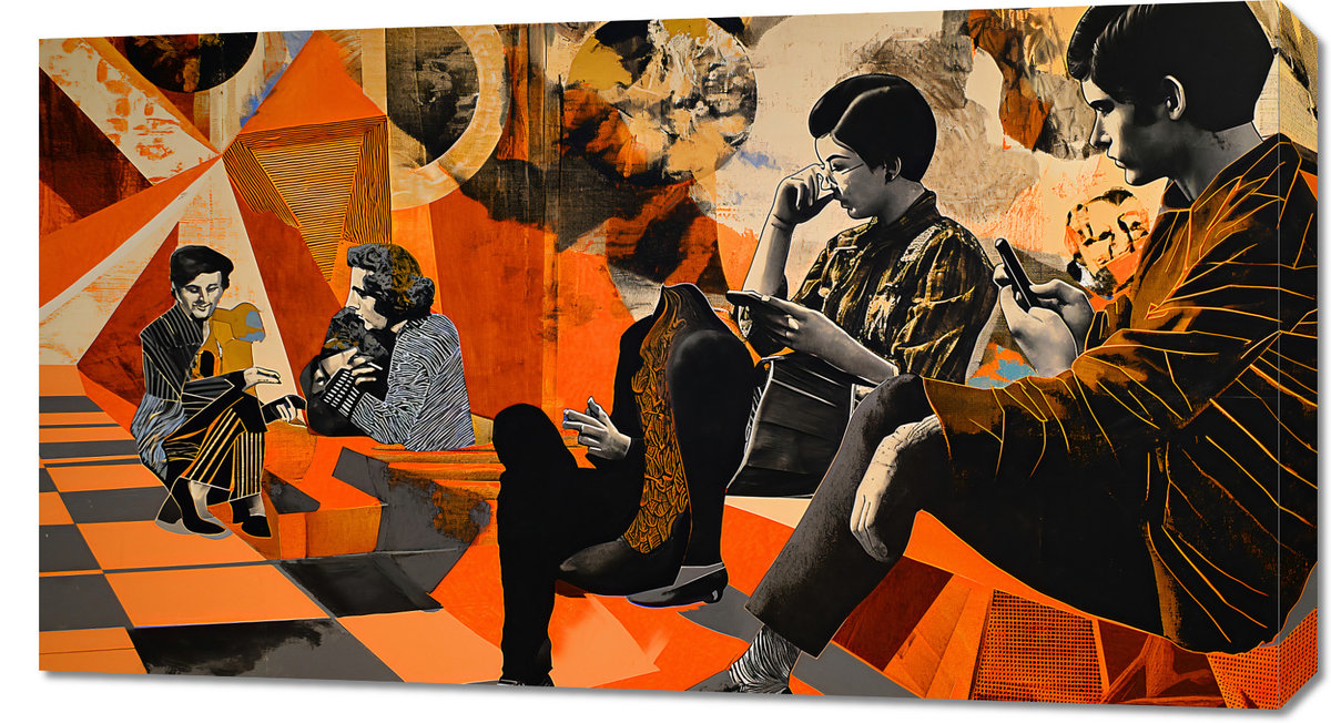 Obraz 90x50cm Przestrzeń Do Dialogu - Inna marka | Sklep EMPIK.COM