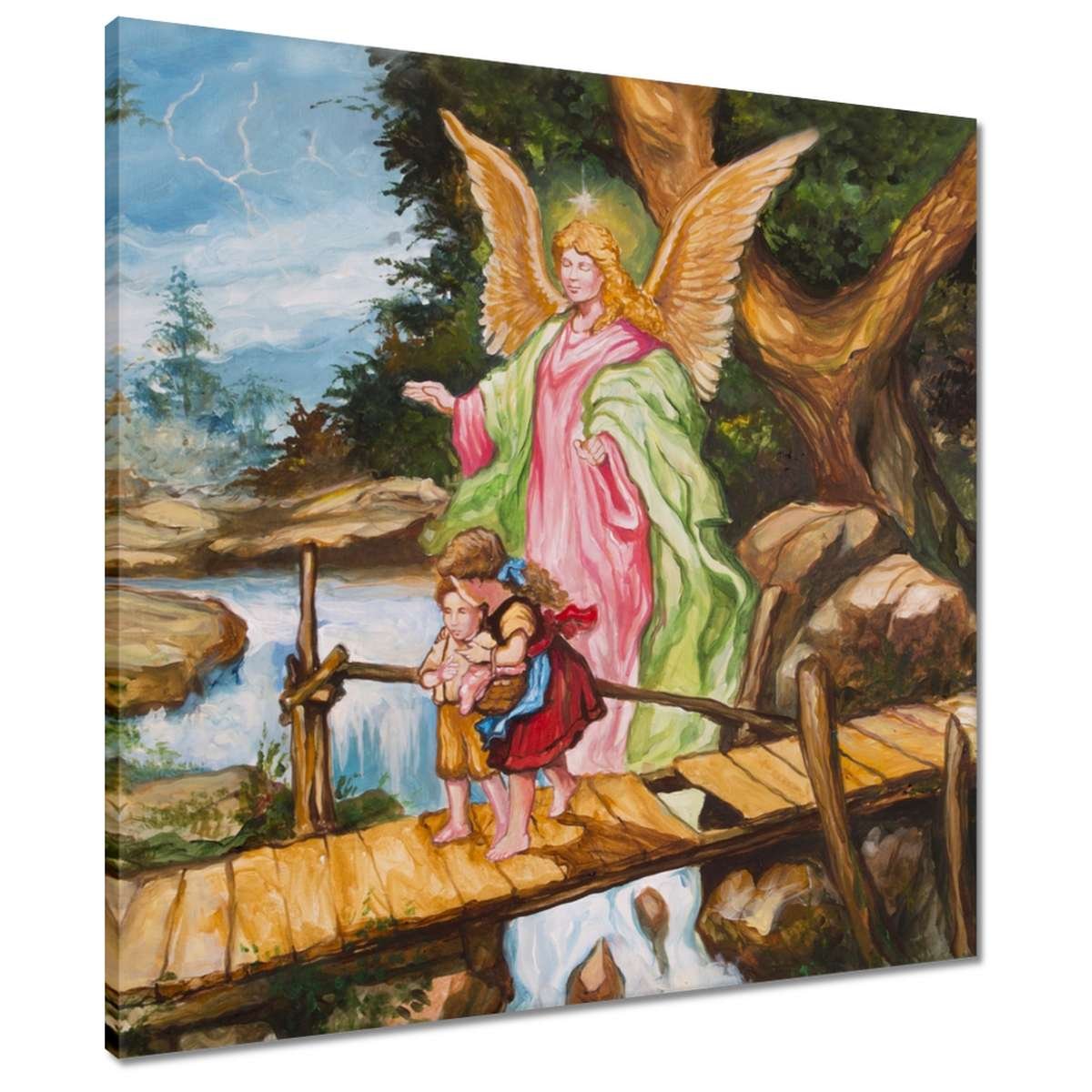 Obraz Anioł Stróż, 60x60cm - ZeSmakiem | Sklep EMPIK.COM
