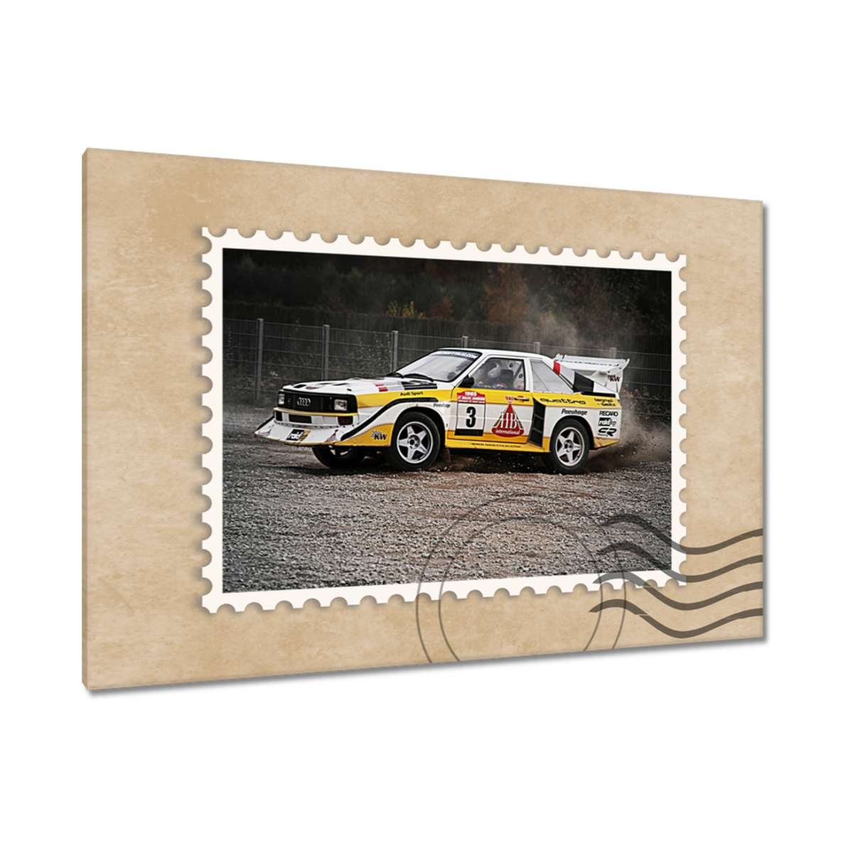 Obraz Audi Quattro Drift bokiem, 60x40cm - ZeSmakiem | Sklep EMPIK.COM