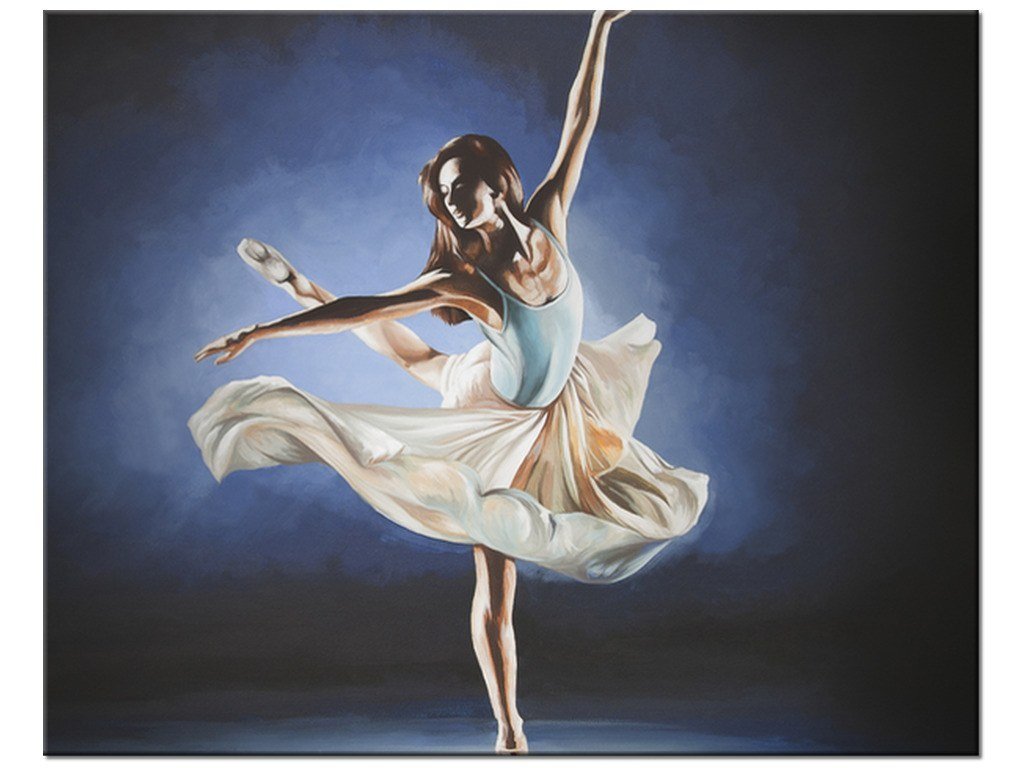 Obraz Baletnica w tańcu, 50x40 cm - Oobrazy | Sklep EMPIK.COM