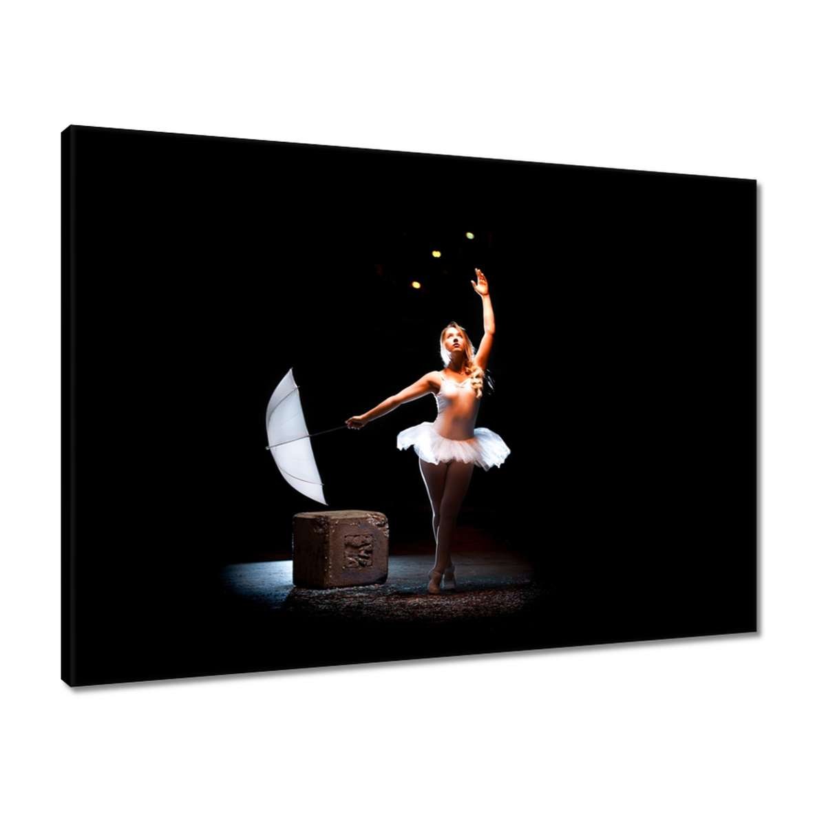 Obraz Baletnica z parasolką, 70x50cm - ZeSmakiem | Sklep EMPIK.COM