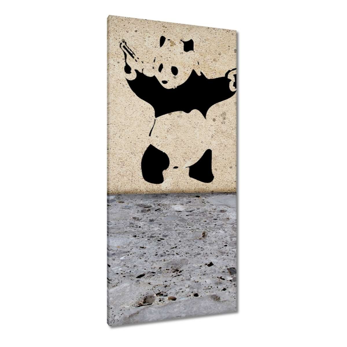 Obraz Banksy Panda, 55x115cm - ZeSmakiem | Sklep EMPIK.COM