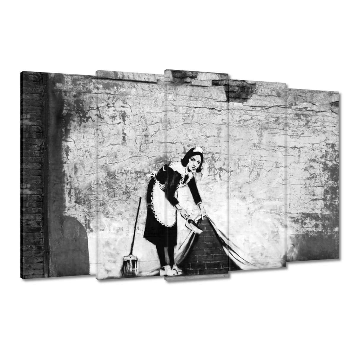 Obraz Banksy Pokojówka, 150x95cm - ZeSmakiem | Sklep EMPIK.COM