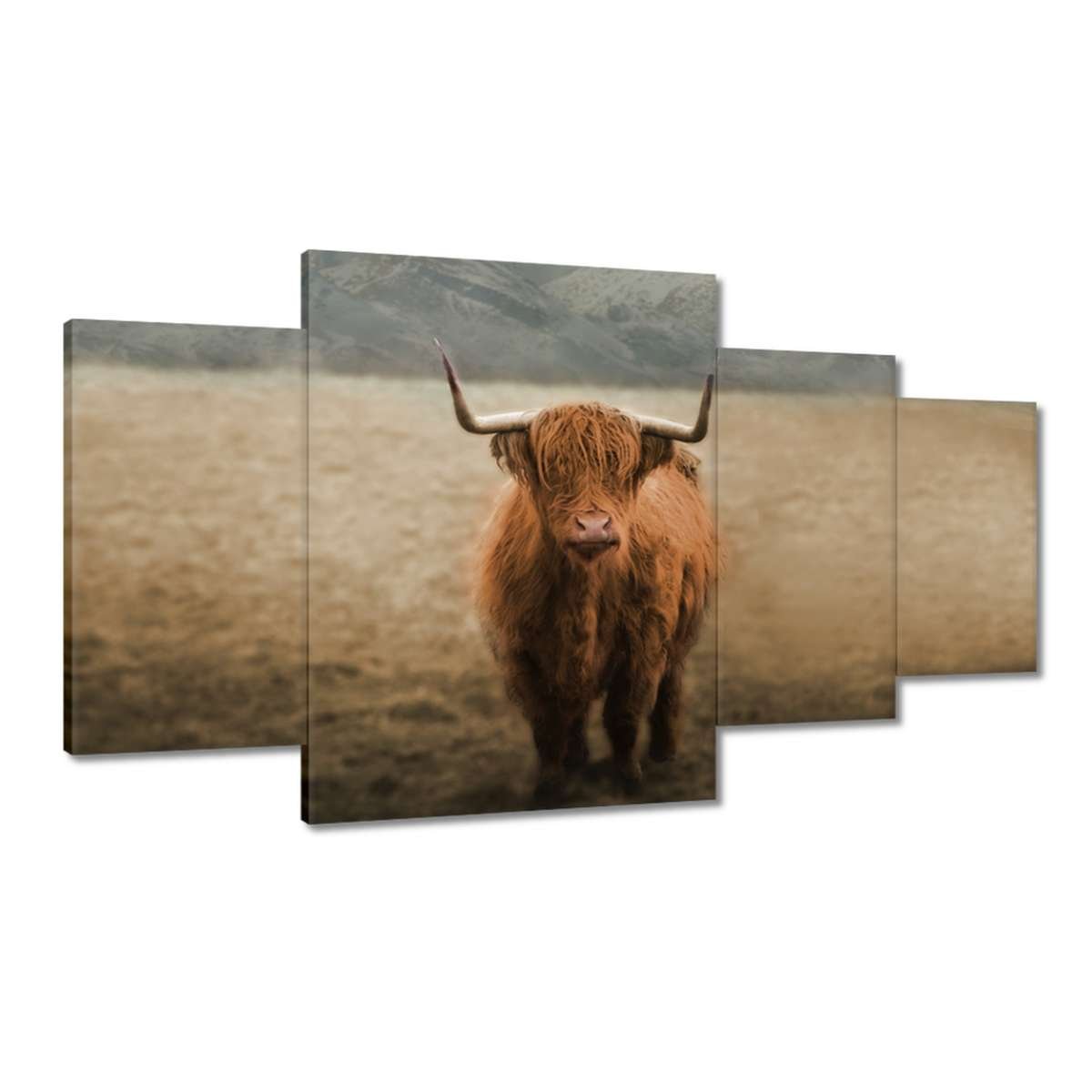 Obraz Bydło rogate, 160x90cm - ZeSmakiem | Sklep EMPIK.COM