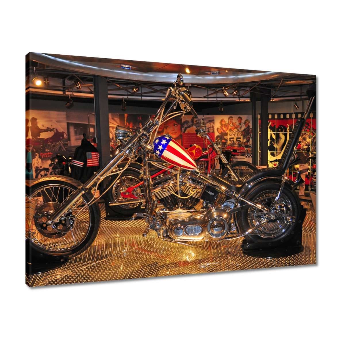 Obraz Chopper Easy Rider Motor, 70x50cm - ZeSmakiem | Sklep EMPIK.COM