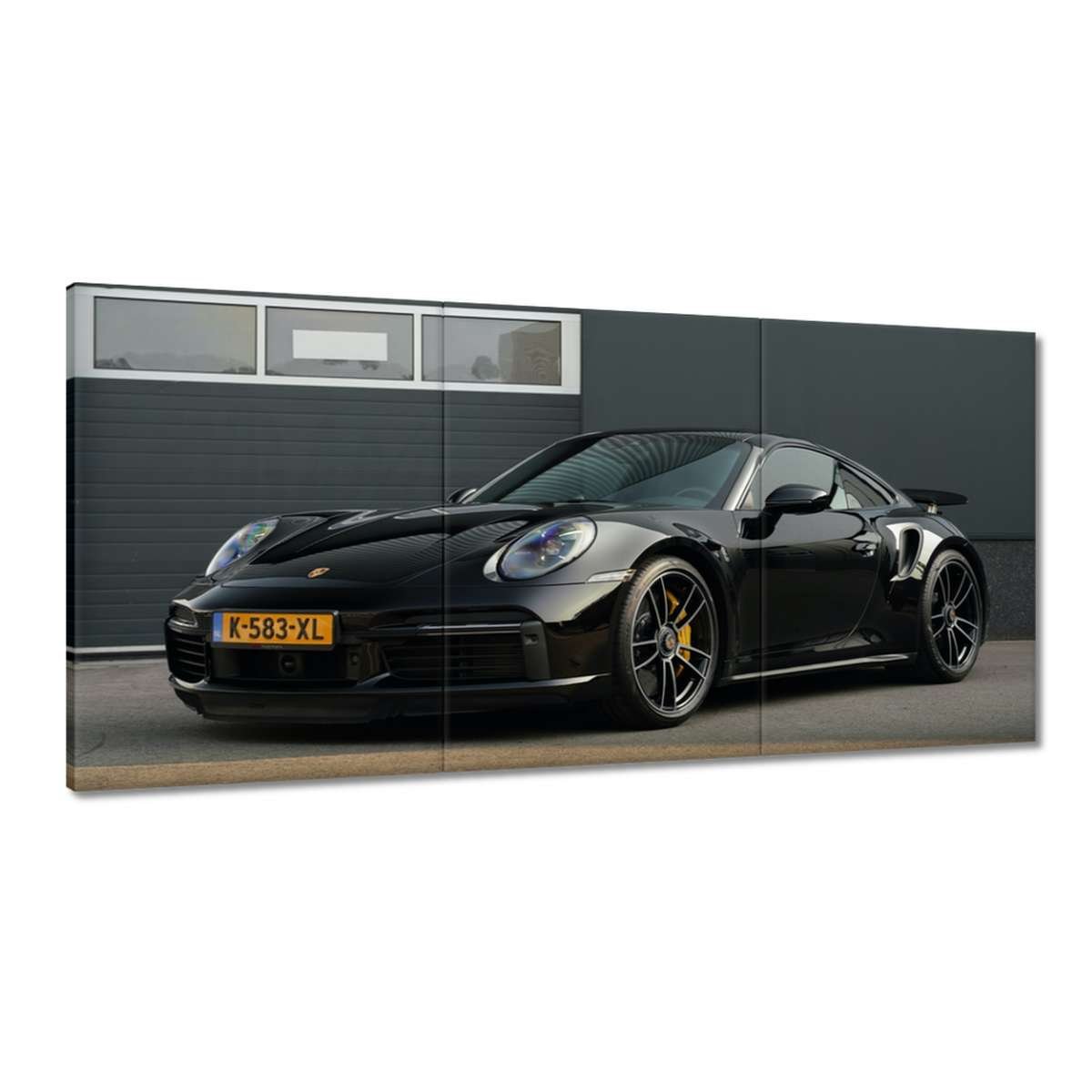 Obraz Czarne Porsche, 180x90cm - ZeSmakiem | Sklep EMPIK.COM