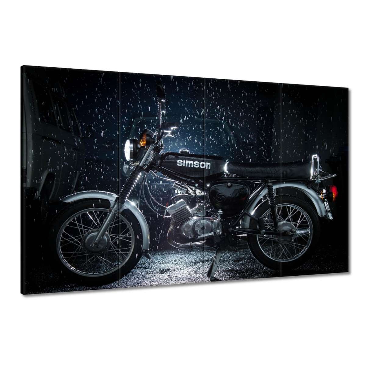 Obraz Czarny Simson w deszczu, 120x80cm - ZeSmakiem | Sklep EMPIK.COM