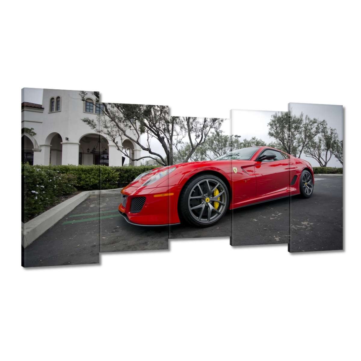 Obraz Czerwony samochód Ferrari, 150x80cm - ZeSmakiem | Sklep EMPIK.COM