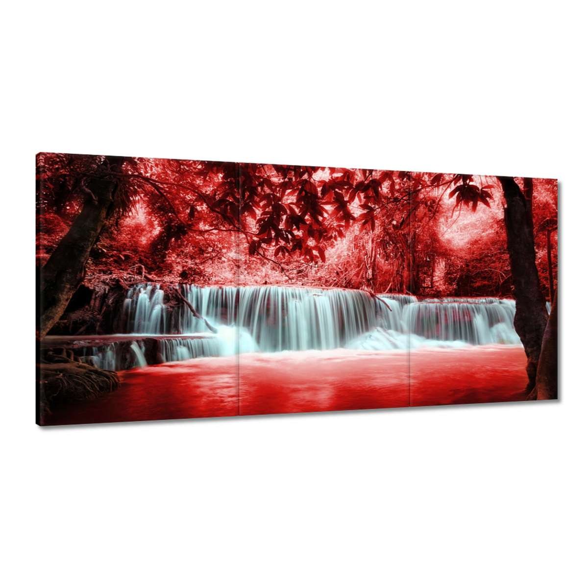 Obraz Czerwony wodospad Kaskada, 120x60cm - ZeSmakiem | Sklep EMPIK.COM