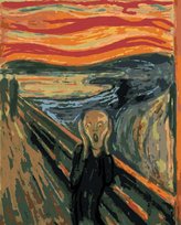 Obraz do malowania po numerach KRZYK 40 x 50 cm - GOLDERIA | Sklep ...