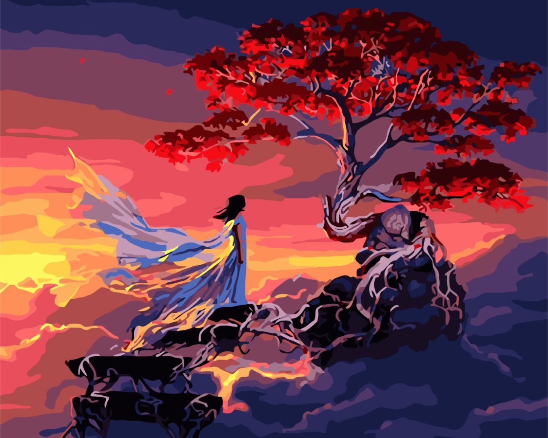 Obraz Do Malowania Po Numerach Zestaw Z Ramą 40X50 Nr 4144 - ADVICE ...