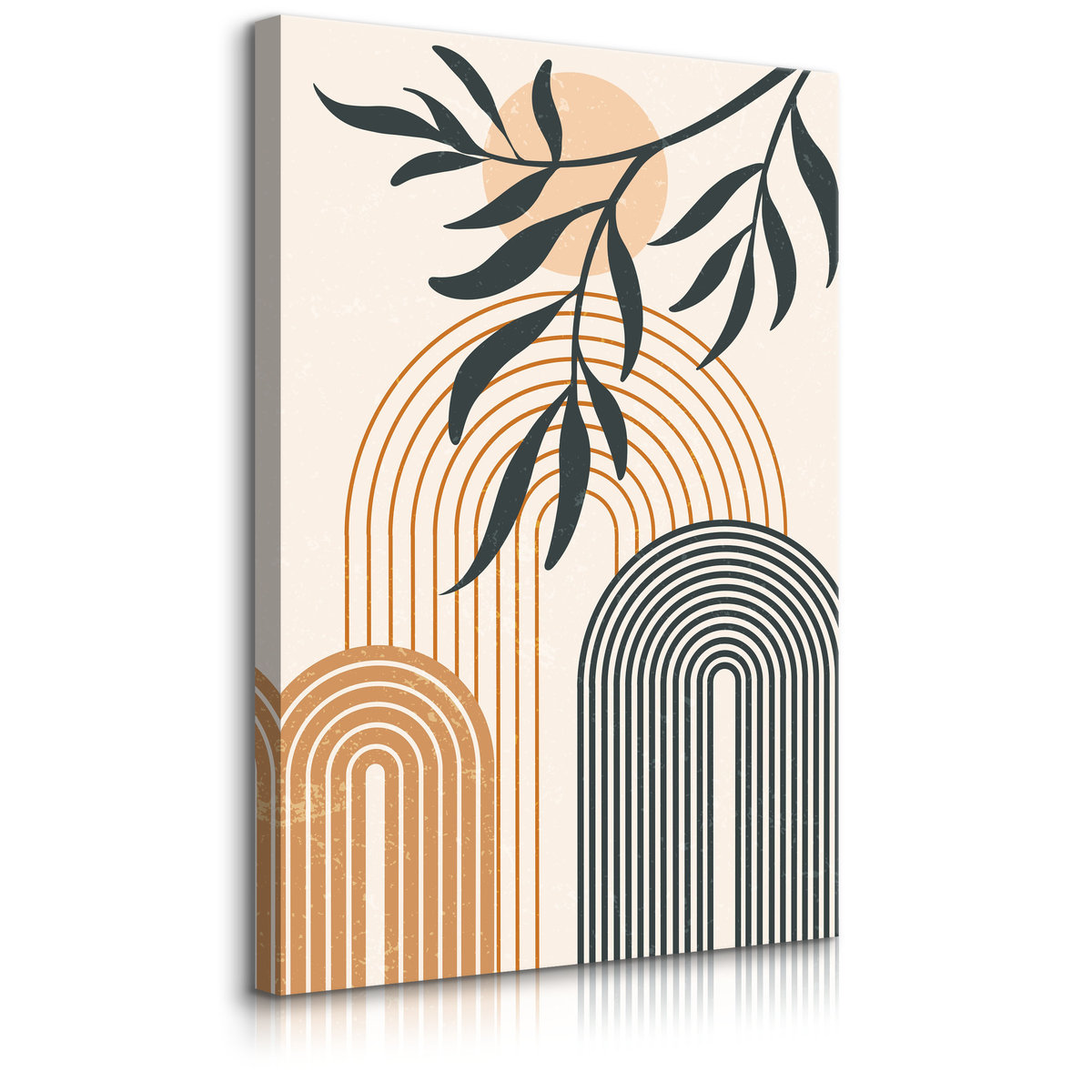 Obraz Do Salonu Liście Natura Styl Boho Minimalizm 40cm X 50cm - Muralo ...