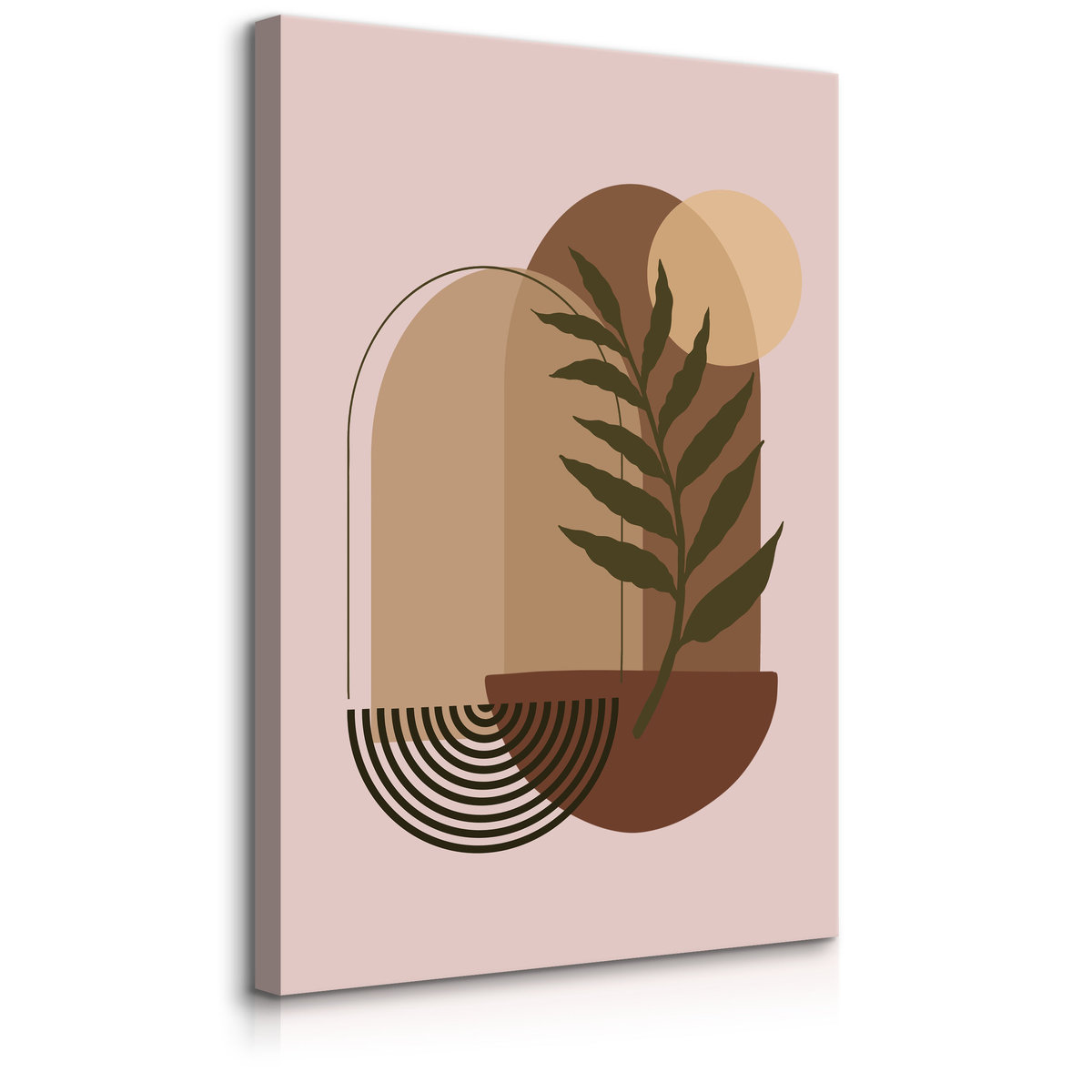 Obraz Do Sypialni Minimalizm Liście Styl Boho Natura 40cm X 60cm ...