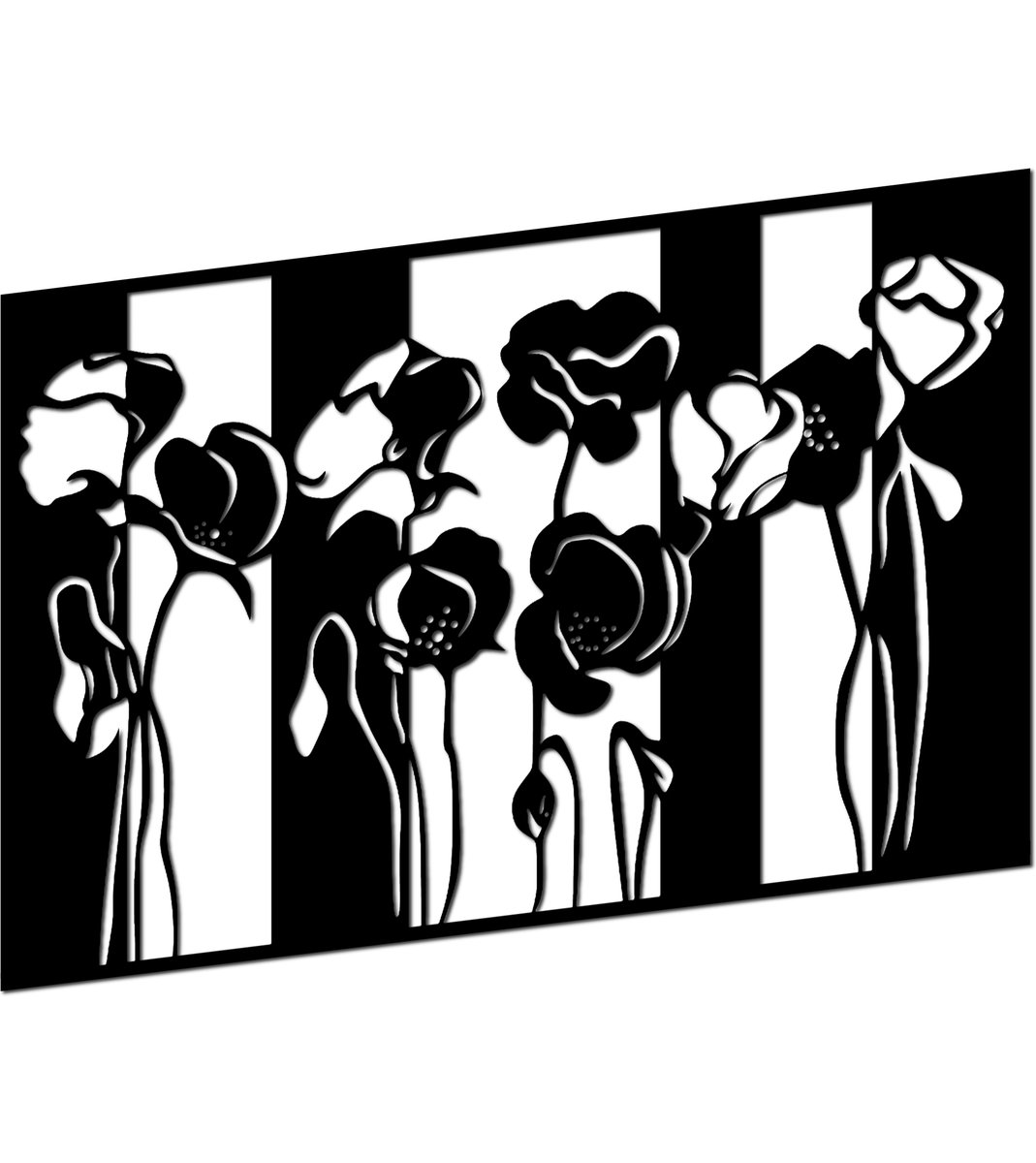 Obraz Drewniany Dekoracja Loft 100cm x 67.7cm - Panel Maki 3d - Inna ...