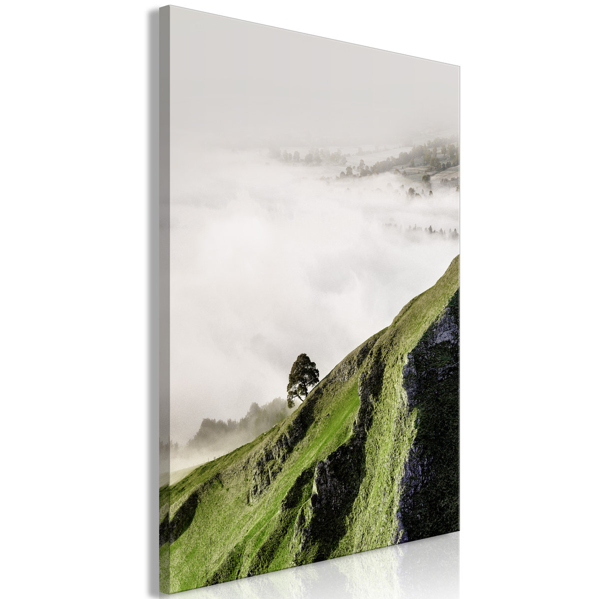 Obraz - Drzewo nad chmurami (1-częściowy) pionowy 60x90 Premium Print ...