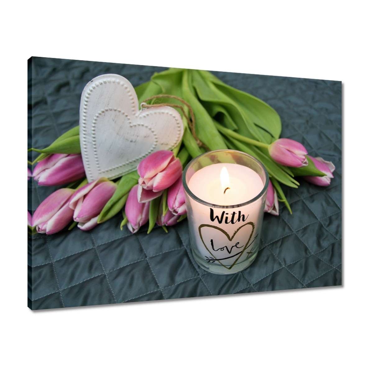 Obraz Dzień Kobiet Prezent Love, 70x50cm - ZeSmakiem | Sklep EMPIK.COM