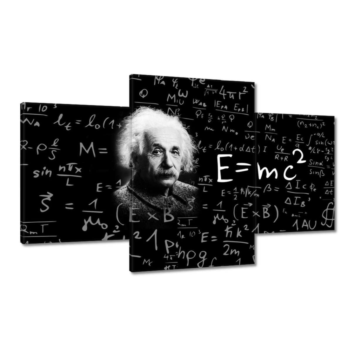 Obraz E=MC2 Albert Einstein, 100x60cm - ZeSmakiem | Sklep EMPIK.COM