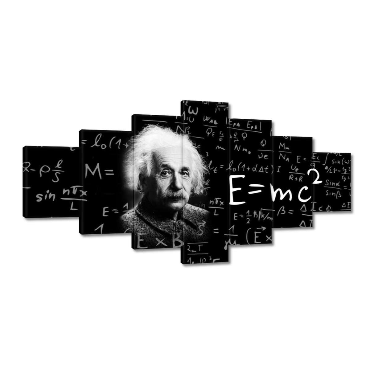 Obraz E=MC2 Albert Einstein, 210x100cm - ZeSmakiem | Sklep EMPIK.COM