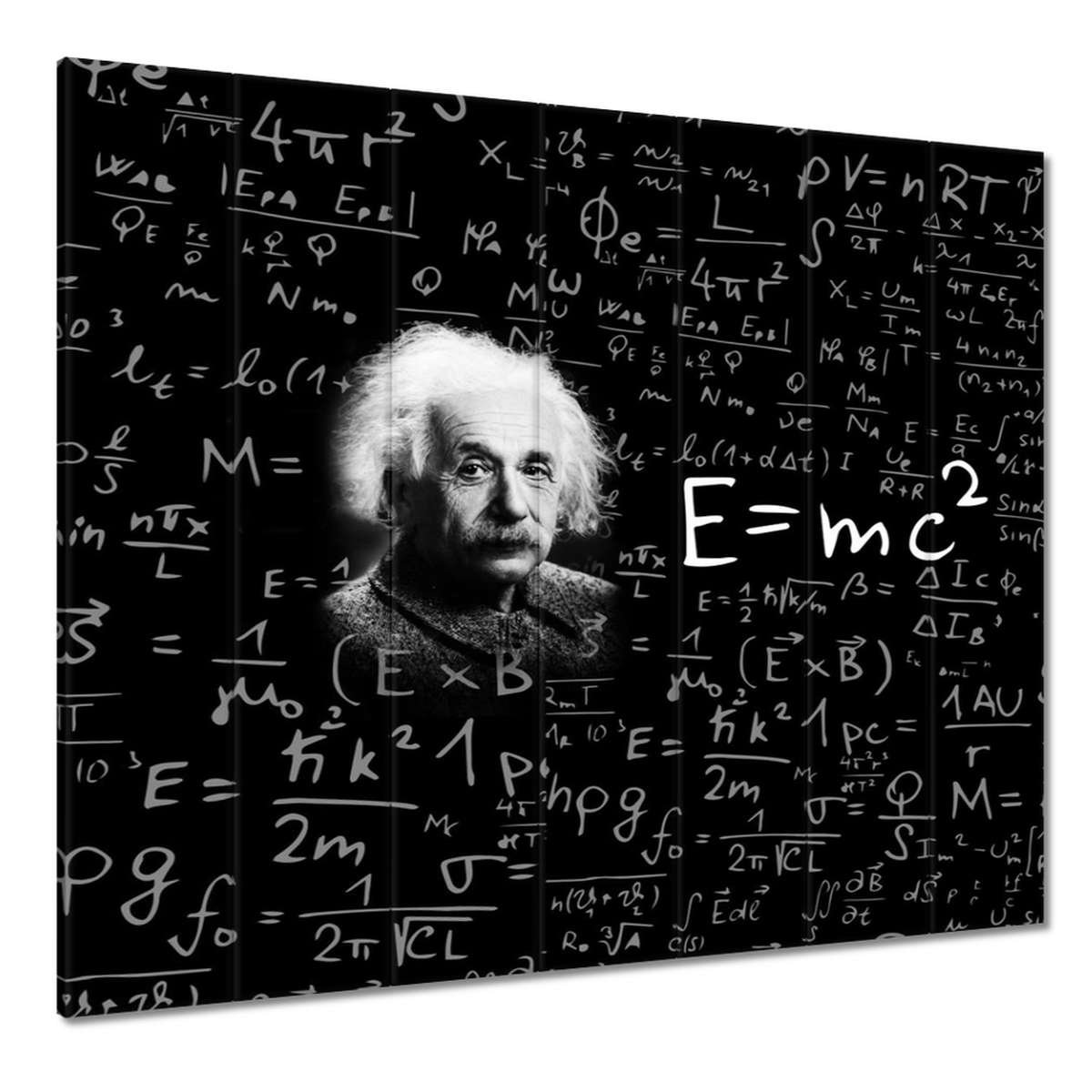 Obraz E=MC2 Albert Einstein, 210x195cm - ZeSmakiem | Sklep EMPIK.COM
