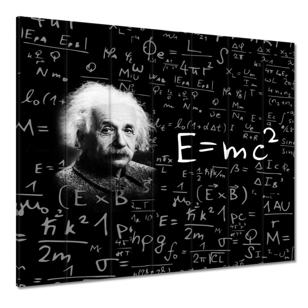 Obraz E=MC2 Albert Einstein, 210x195cm - ZeSmakiem | Sklep EMPIK.COM