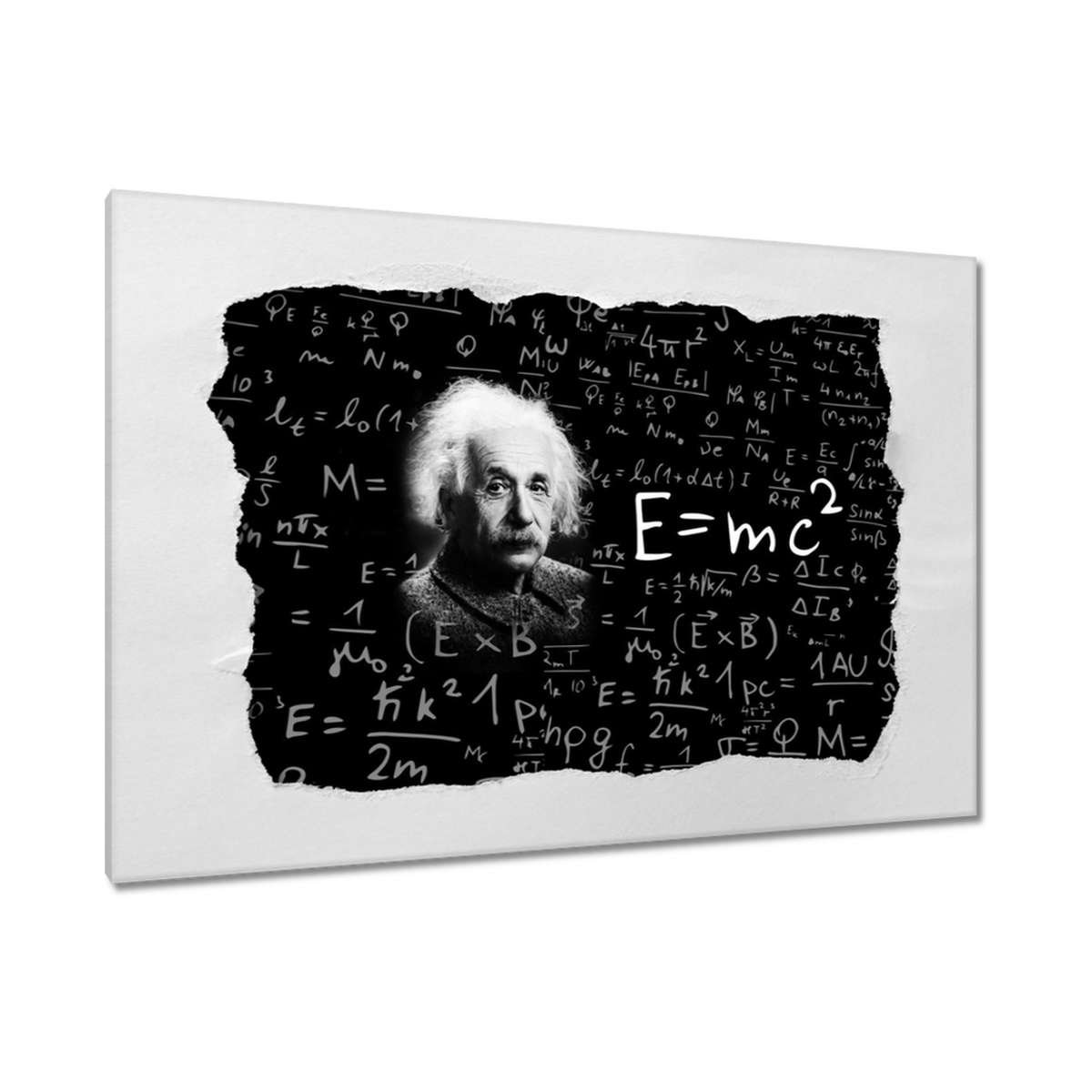 Obraz E=MC2 Albert Einstein, 60x40cm - ZeSmakiem | Sklep EMPIK.COM