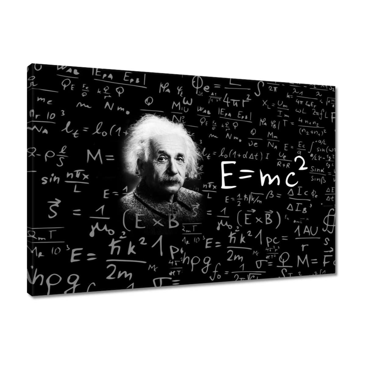 Obraz E=MC2 Albert Einstein, 60x40cm - ZeSmakiem | Sklep EMPIK.COM
