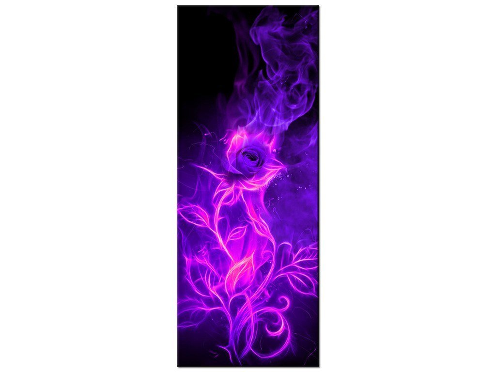 Obraz Fioletowa piękność, 40x100 cm - Oobrazy | Sklep EMPIK.COM