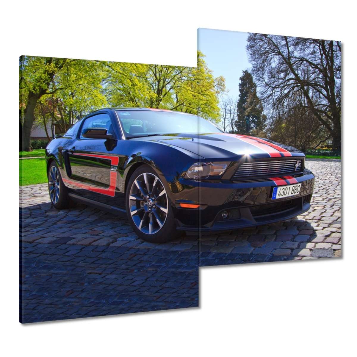 Obraz Ford Mustang, 80x70cm - ZeSmakiem | Sklep EMPIK.COM