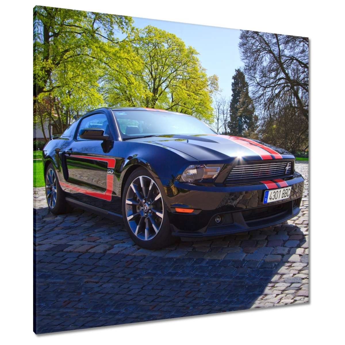 Obraz Ford Mustang, 90x90cm - ZeSmakiem | Sklep EMPIK.COM