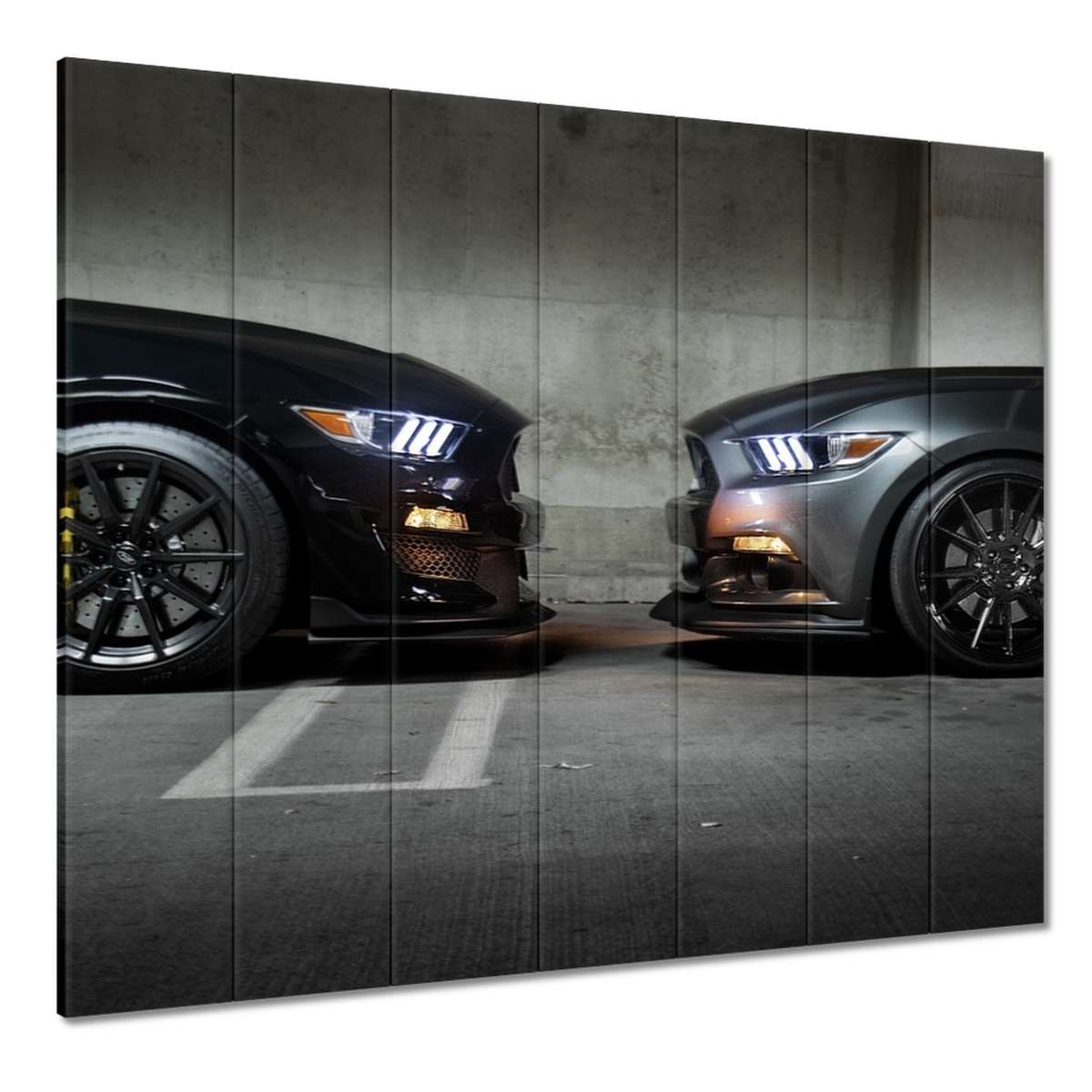 Obraz Ford Mustang made in USA, 210x195cm - ZeSmakiem | Sklep EMPIK.COM