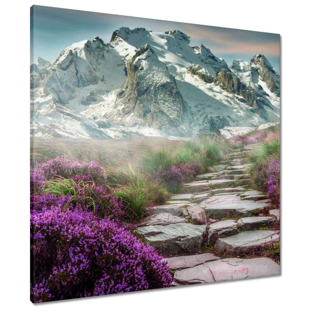 Obraz Górski krajobraz Pejzaż, 70x70cm - ZeSmakiem | Sklep EMPIK.COM