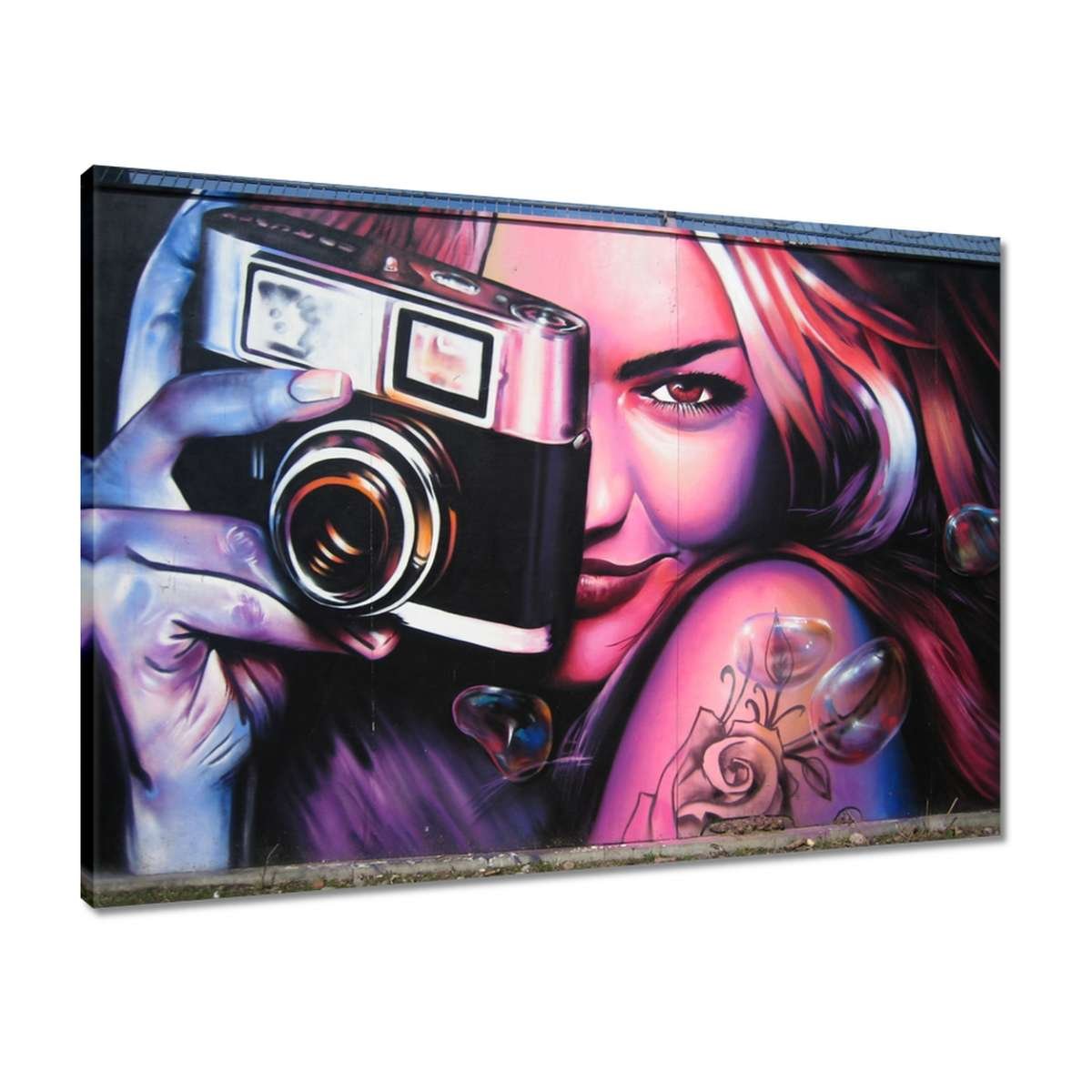 Obraz Graffiti Sztuka uliczna, 70x50cm - ZeSmakiem | Sklep EMPIK.COM