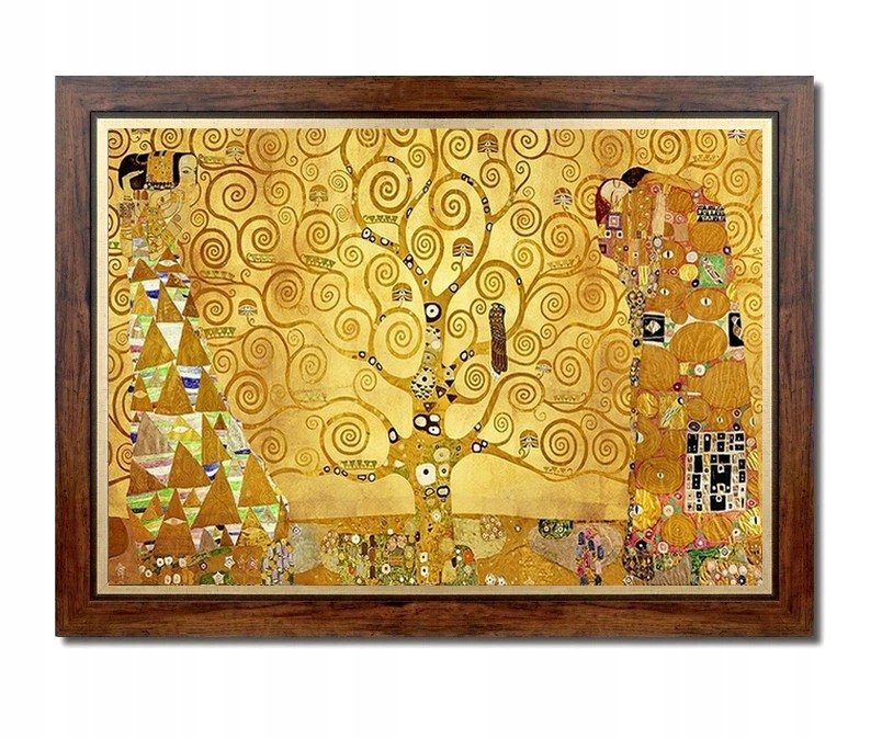 OBRAZ GUSTAV KLIMT DRZEWO ŻYCIA POCAŁUNEK + RAMA - Inna marka | Sklep ...