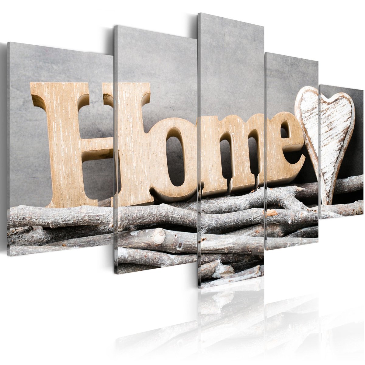 Obraz - Home: LeĹ›na chata 100x50 Premium Print Płótno włoskie 300 g/mÂ ...