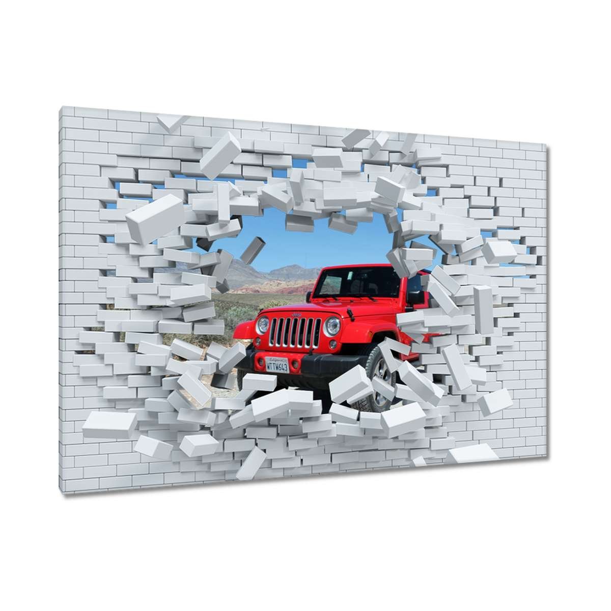 Obraz Jeep Samochód terenowy, 90x60cm - ZeSmakiem | Sklep EMPIK.COM