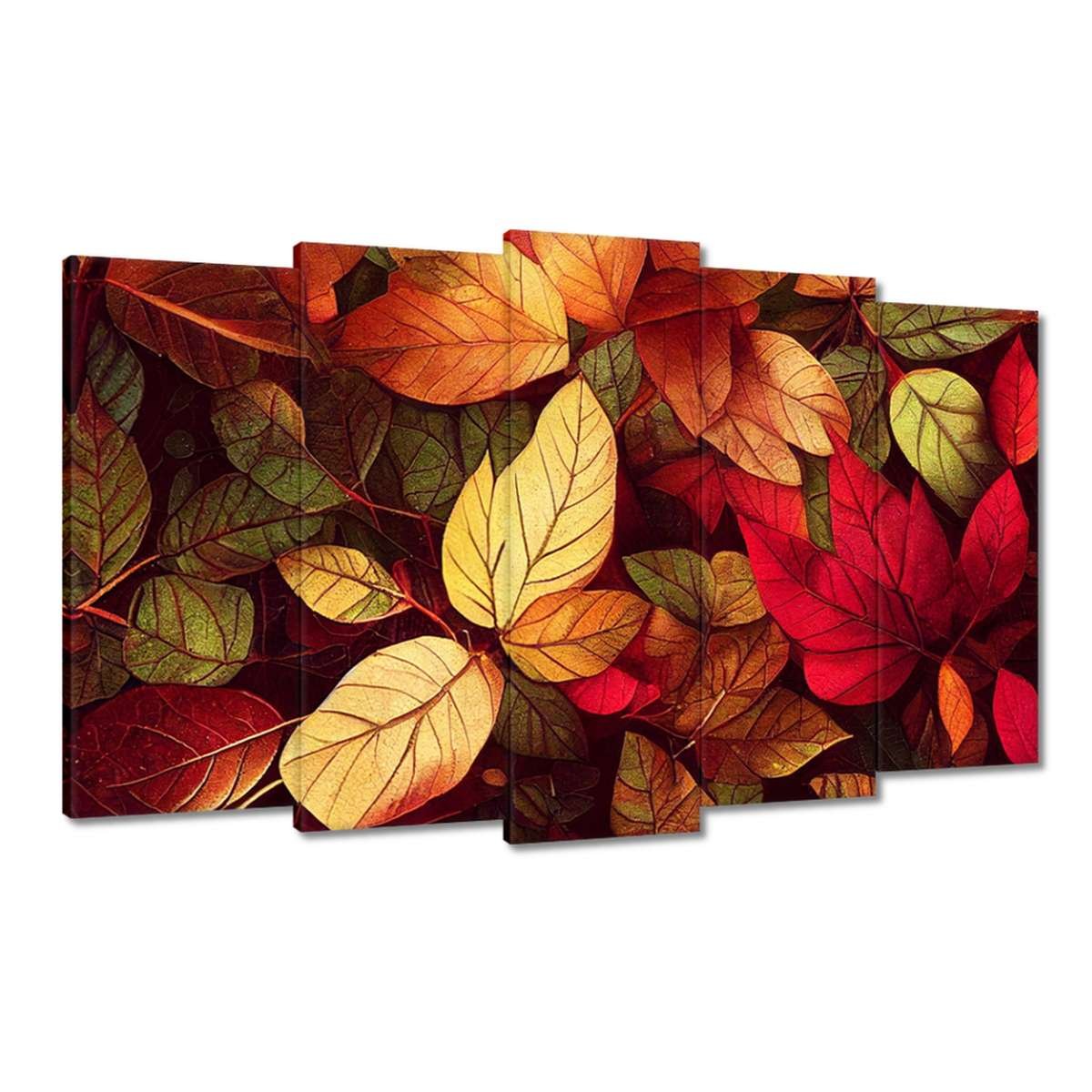 Obraz Jesienne liście Jesień, 100x60cm - ZeSmakiem | Sklep EMPIK.COM