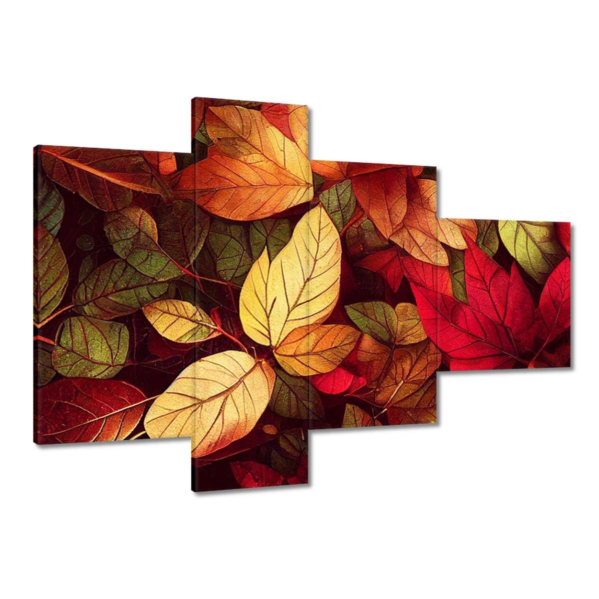 Obraz Jesienne liście Jesień, 100x70cm - ZeSmakiem | Sklep EMPIK.COM