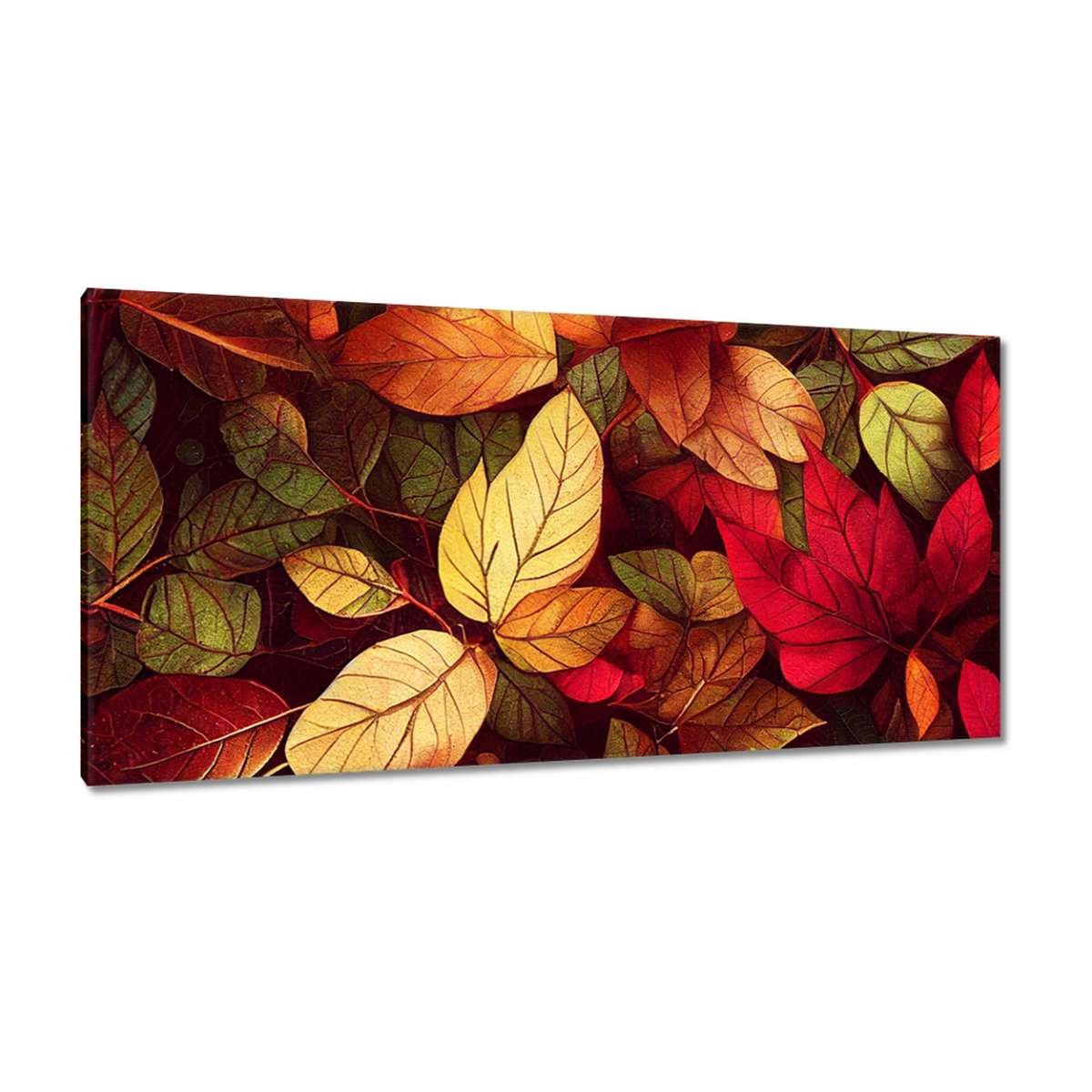 Obraz Jesienne liście Jesień, 115x55cm - ZeSmakiem | Sklep EMPIK.COM