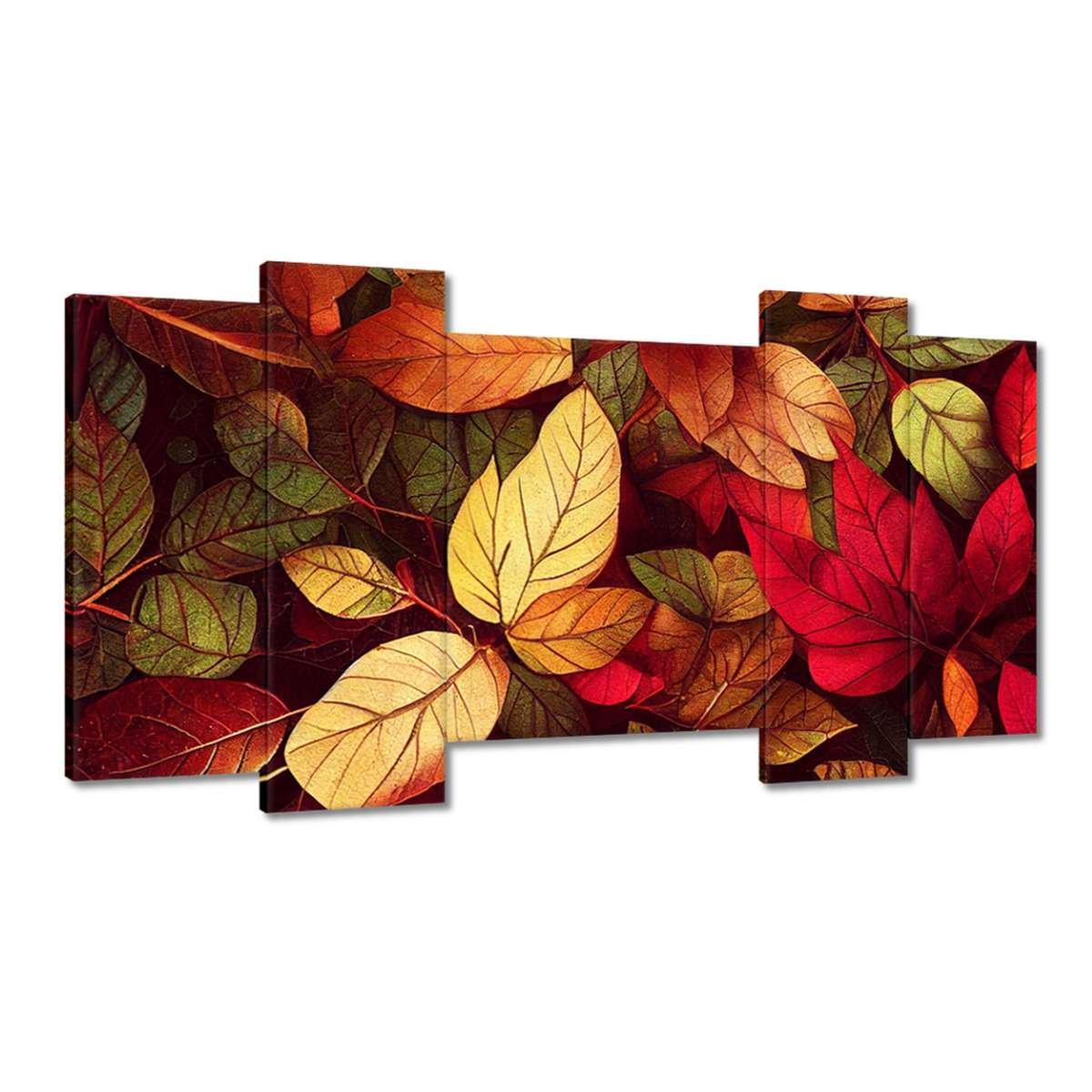 Obraz Jesienne liście Jesień, 120x65cm - ZeSmakiem | Sklep EMPIK.COM
