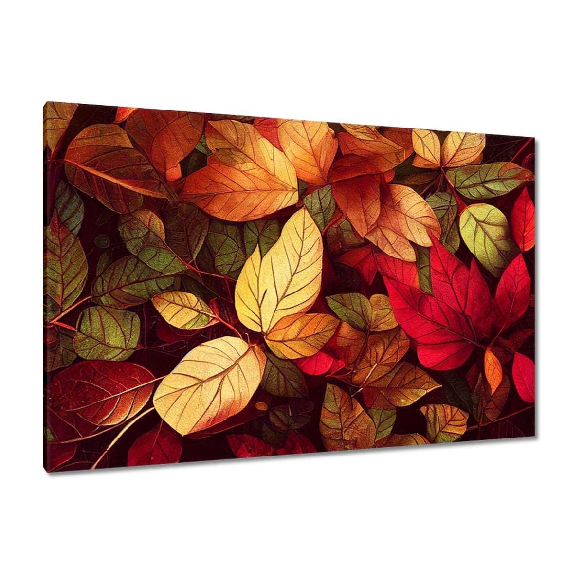 Obraz Jesienne liście Jesień, 120x80cm - ZeSmakiem | Sklep EMPIK.COM