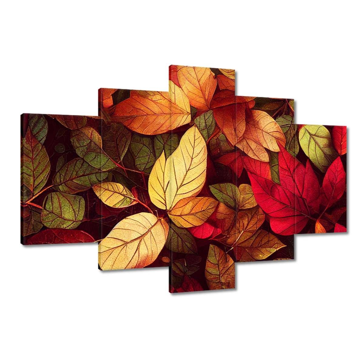 Obraz Jesienne liście Jesień, 120x80cm - ZeSmakiem | Sklep EMPIK.COM