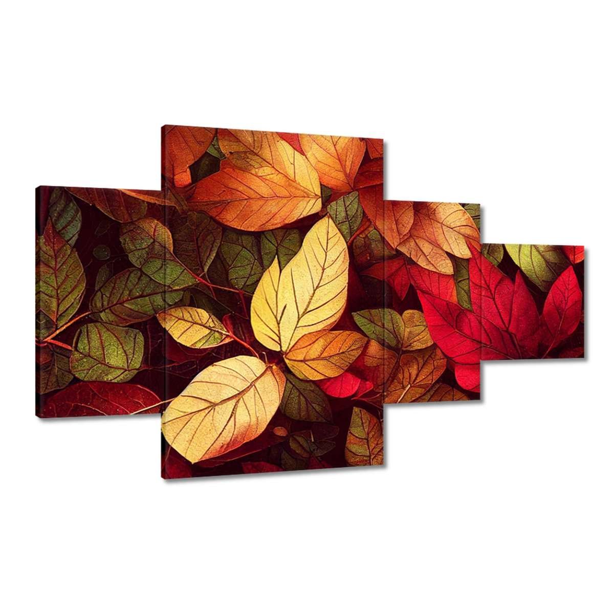 Obraz Jesienne liście Jesień, 130x80cm - ZeSmakiem | Sklep EMPIK.COM