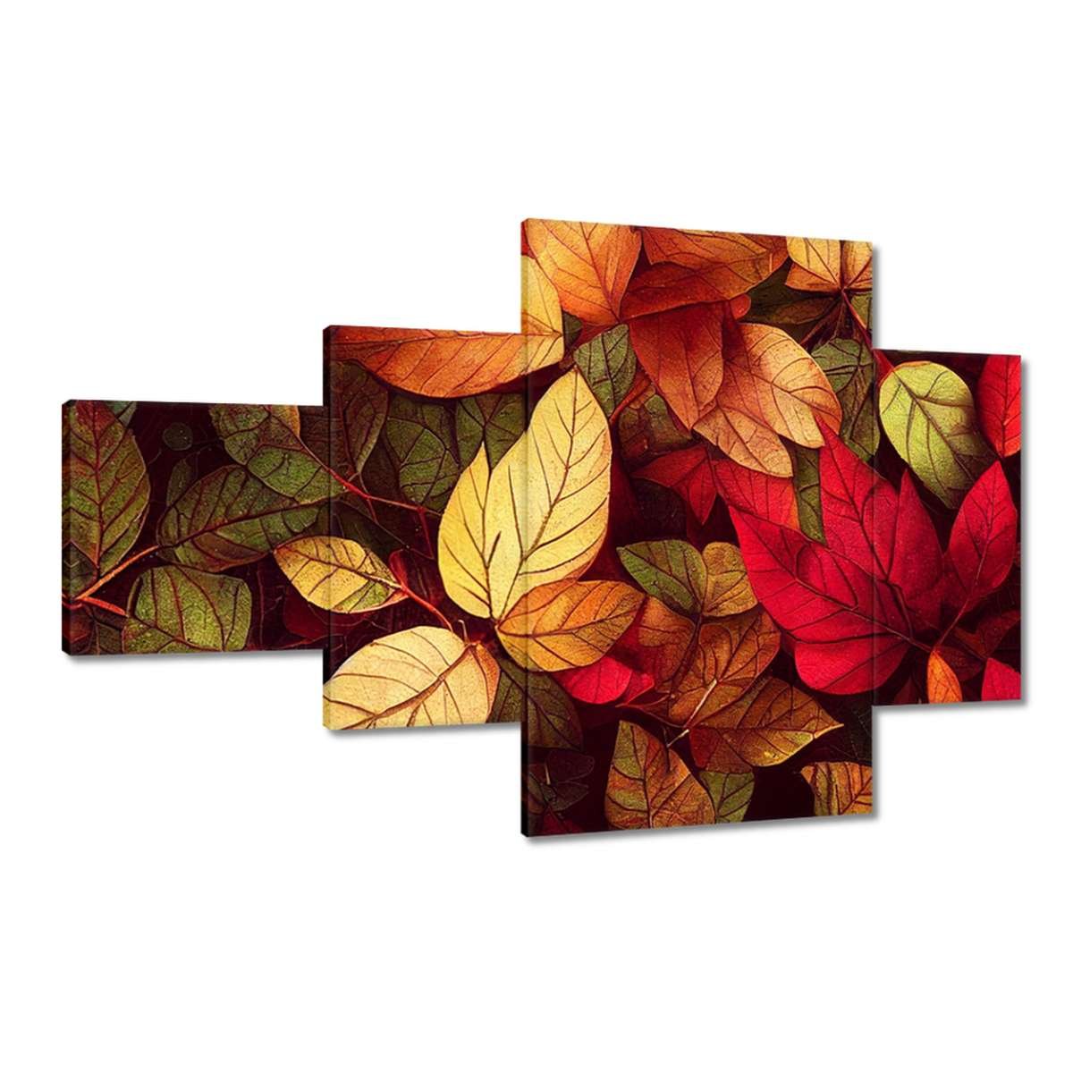 Obraz Jesienne liście Jesień, 130x80cm - ZeSmakiem | Sklep EMPIK.COM