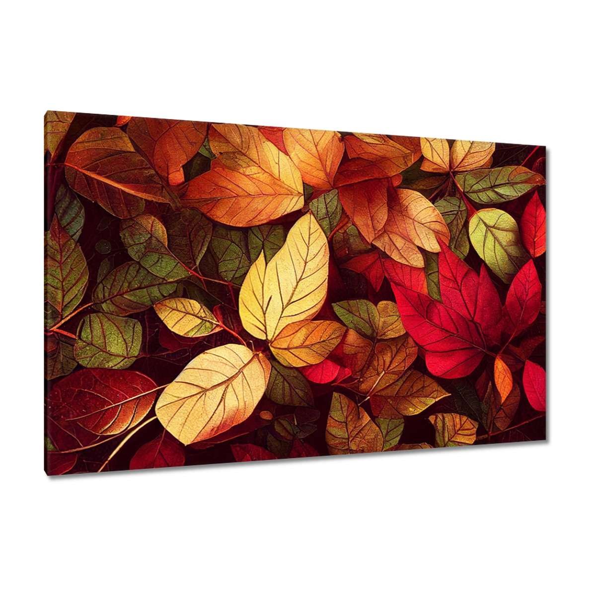 Obraz Jesienne liście Jesień, 140x90cm - ZeSmakiem | Sklep EMPIK.COM