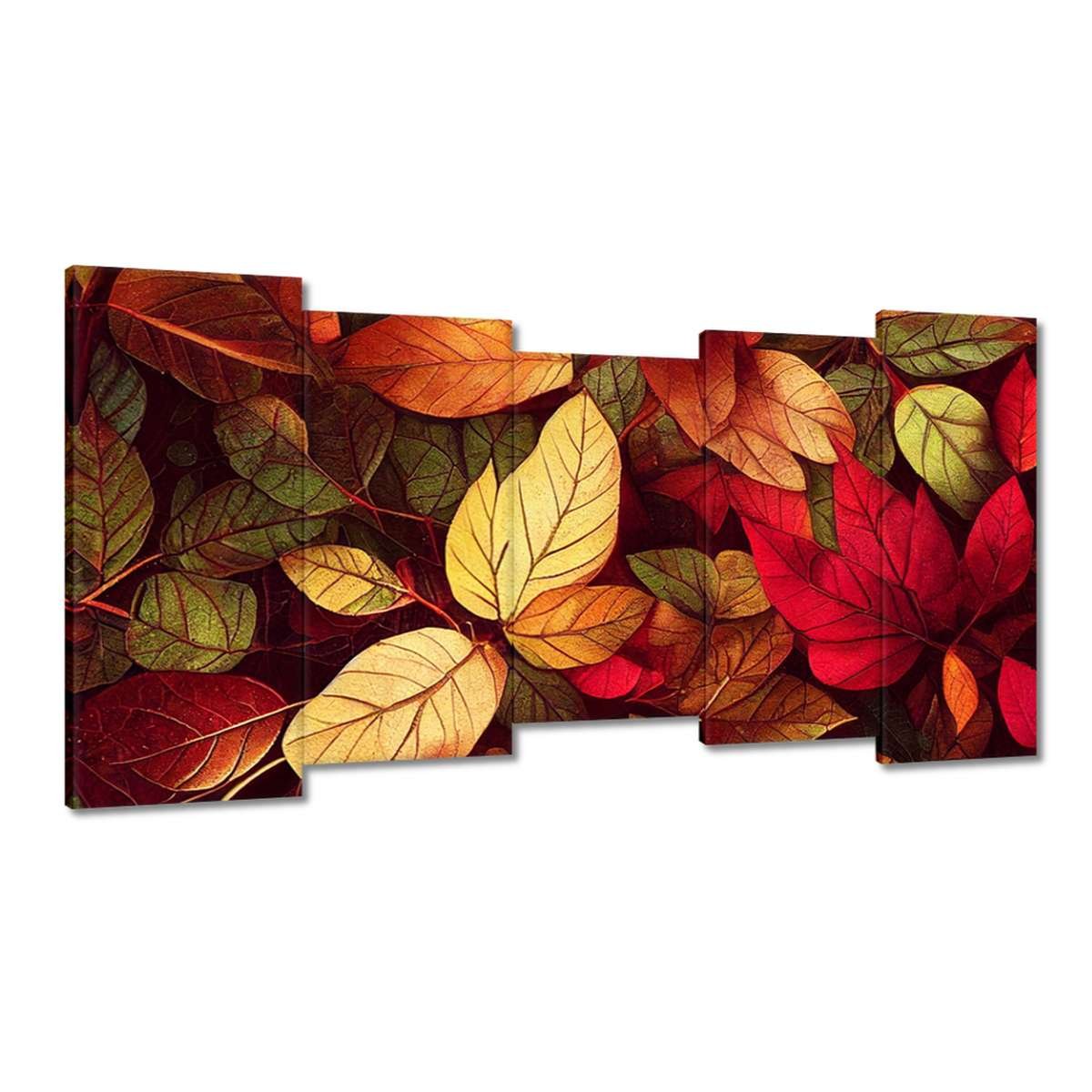Obraz Jesienne liście Jesień, 150x80cm - ZeSmakiem | Sklep EMPIK.COM
