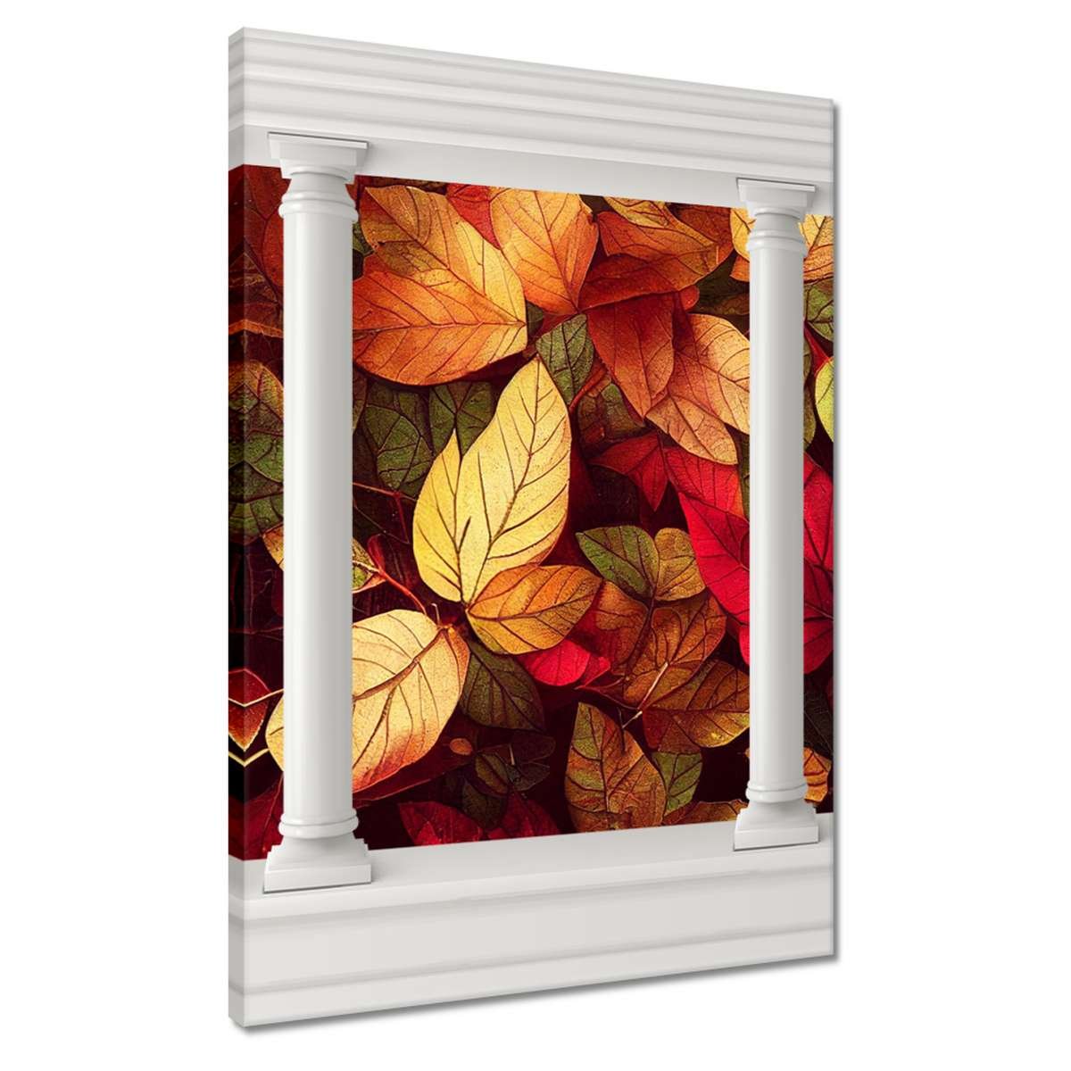 Obraz Jesienne liście Jesień, 50x70cm - ZeSmakiem | Sklep EMPIK.COM
