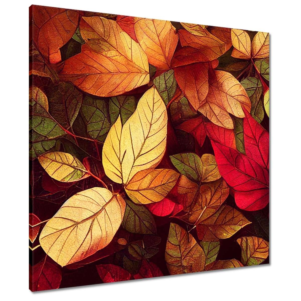Obraz Jesienne liście Jesień, 70x70cm - ZeSmakiem | Sklep EMPIK.COM
