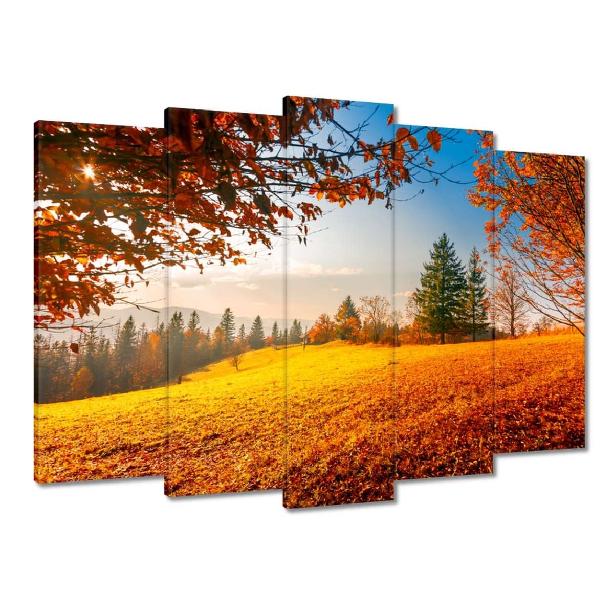 Obraz Jesienny krajobraz, 70x50cm - ZeSmakiem | Sklep EMPIK.COM